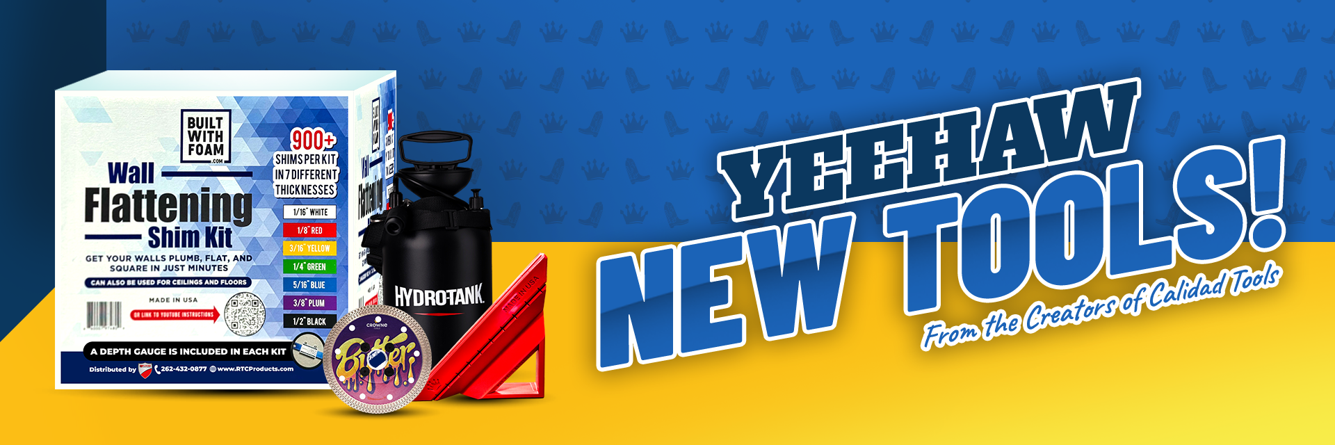 Crowne Tools: Pro Tile Tools, Patented Designs, Built for Professional