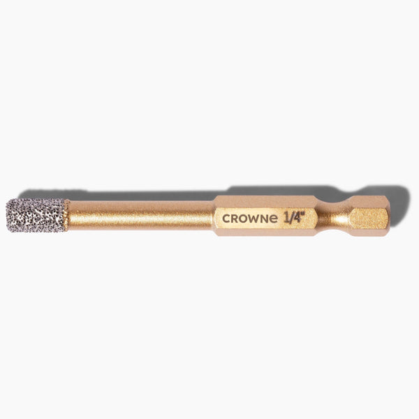 6mm Diamond Drill Bit - 1/4" Hex Shank | For Tile | Crowne Tools