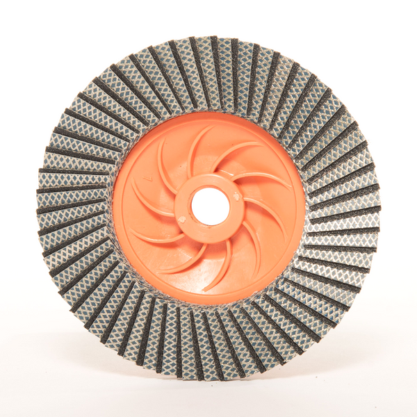 Crowne 120 Grit Diamond Flap Disc (5/8"-11) | Tile & Stone Smoothing ...
